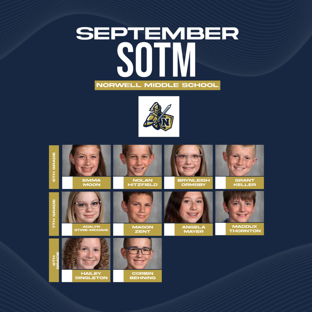 September SOTM | Norwell Middle School
